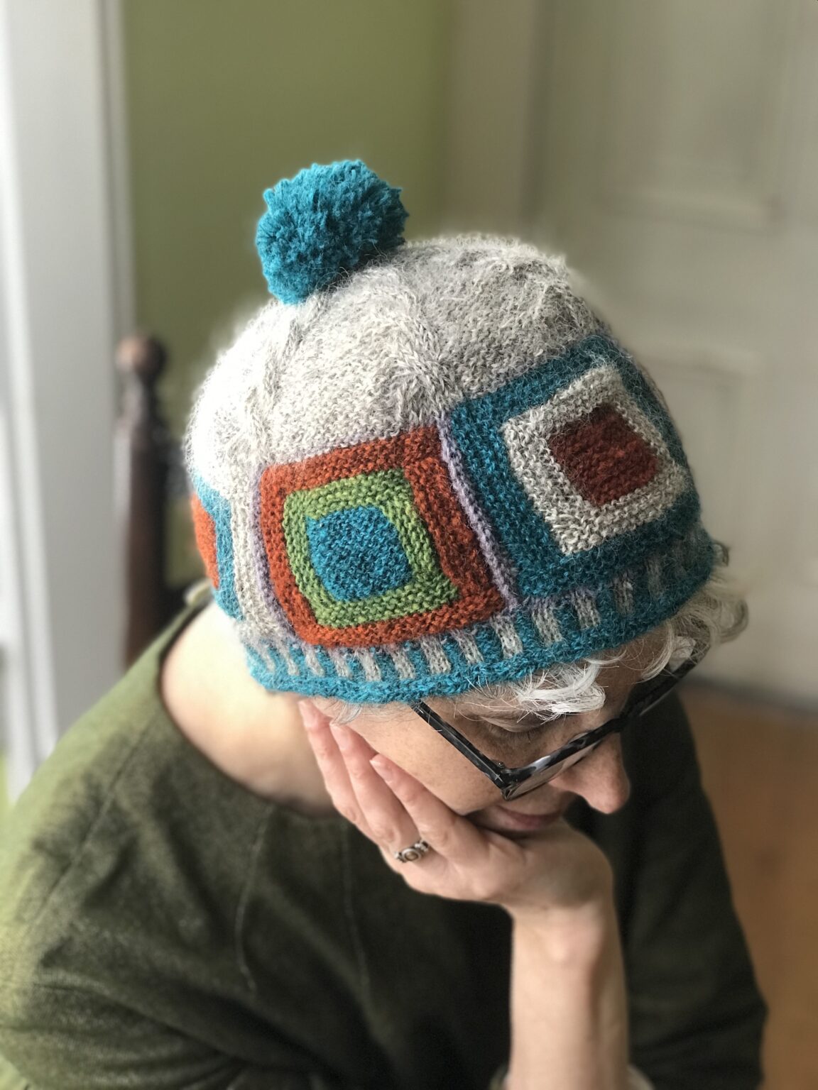 Log Cabin Hat- Knitting Pattern - The Hat Junkie
