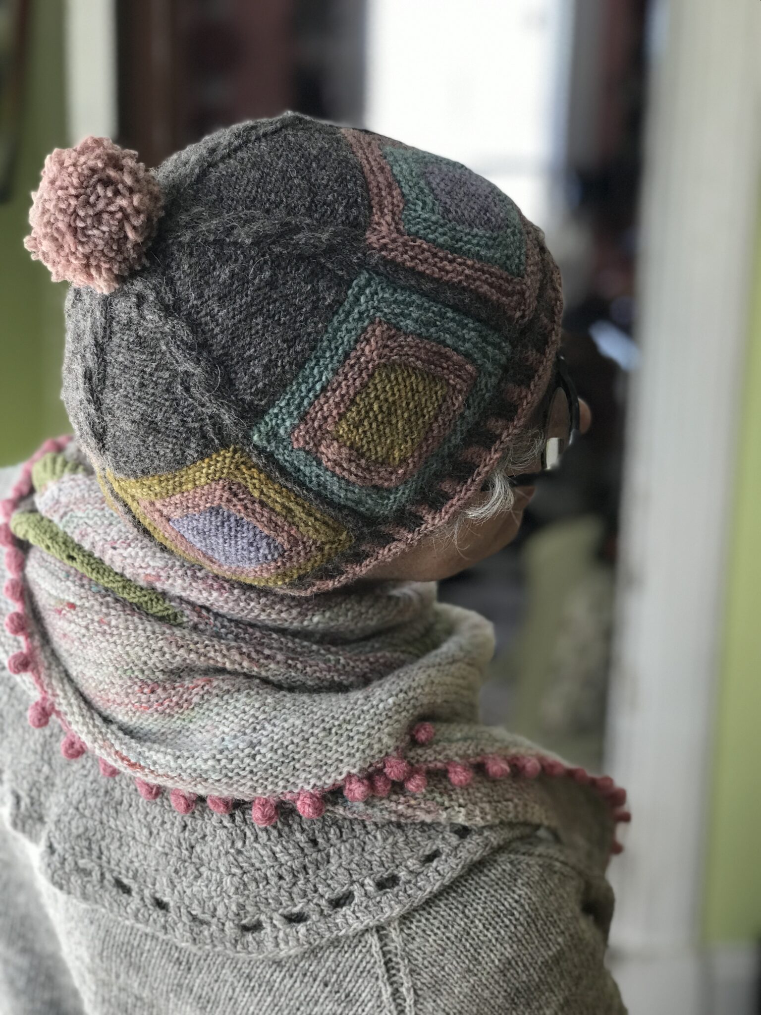 Log Cabin Hat- Knitting Pattern - The Hat Junkie